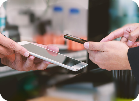 Technicians Accepting Payments In The Field